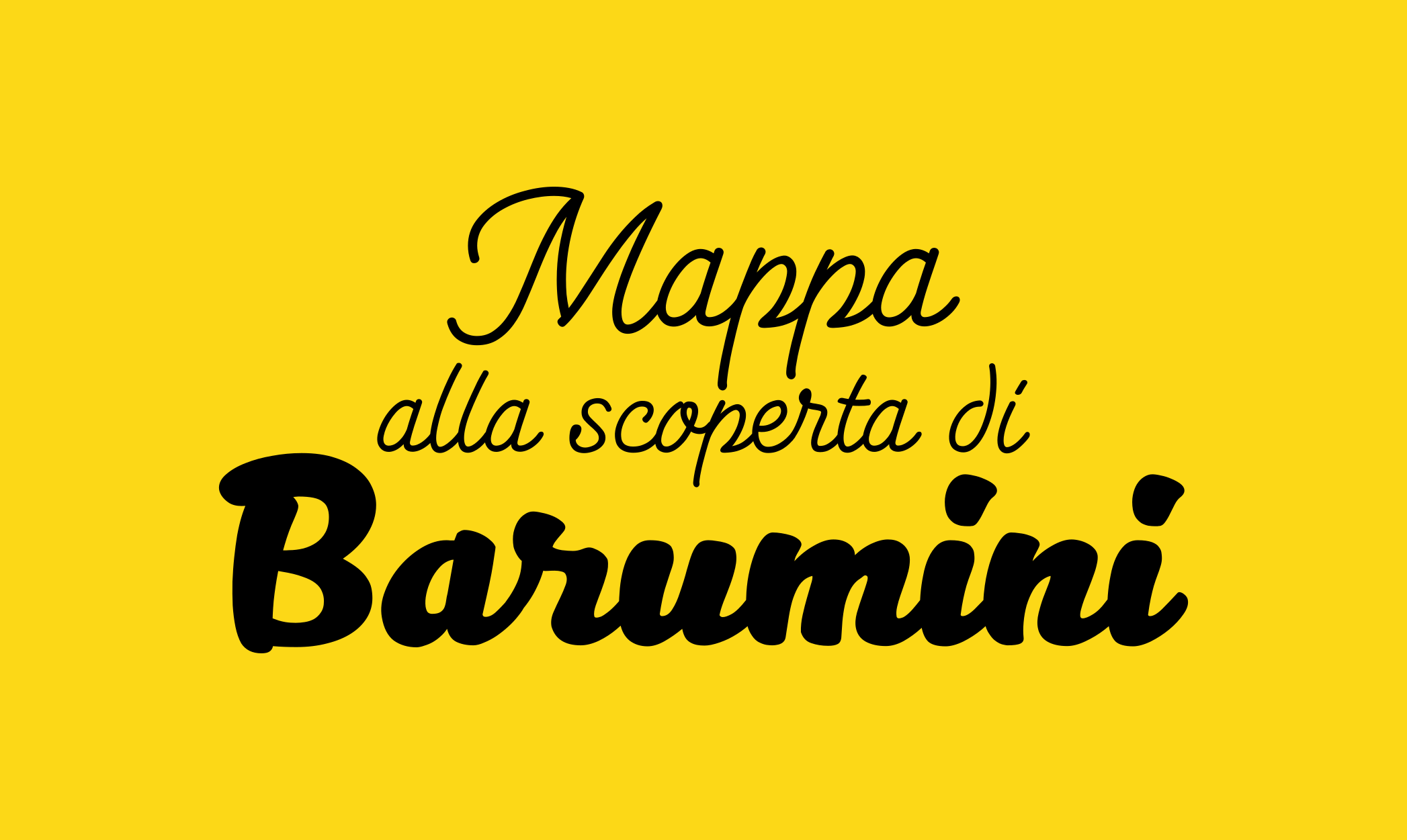 “Mappa alla scoperta di Barumini” Geo Connessioni Locali. Ieri, oggi e ...